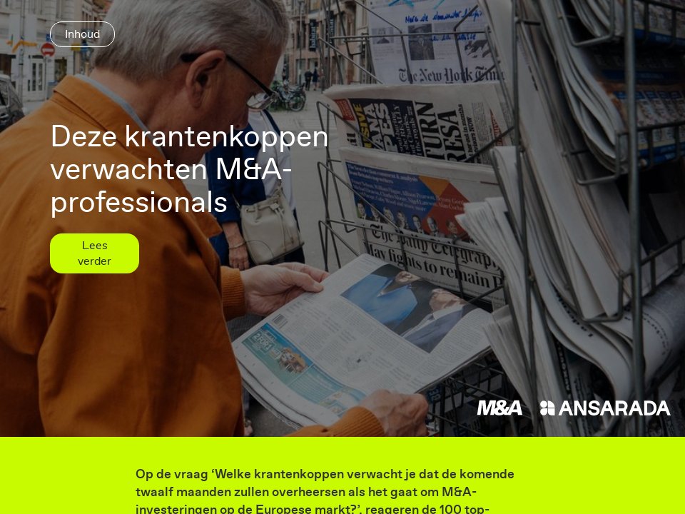 Krantenkoppen - Trendonderzoek 2022/2023